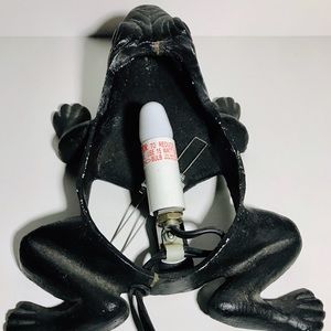 Accents | Vintage Antique Stained Glass Colorful Frog Lamp | Poshmark